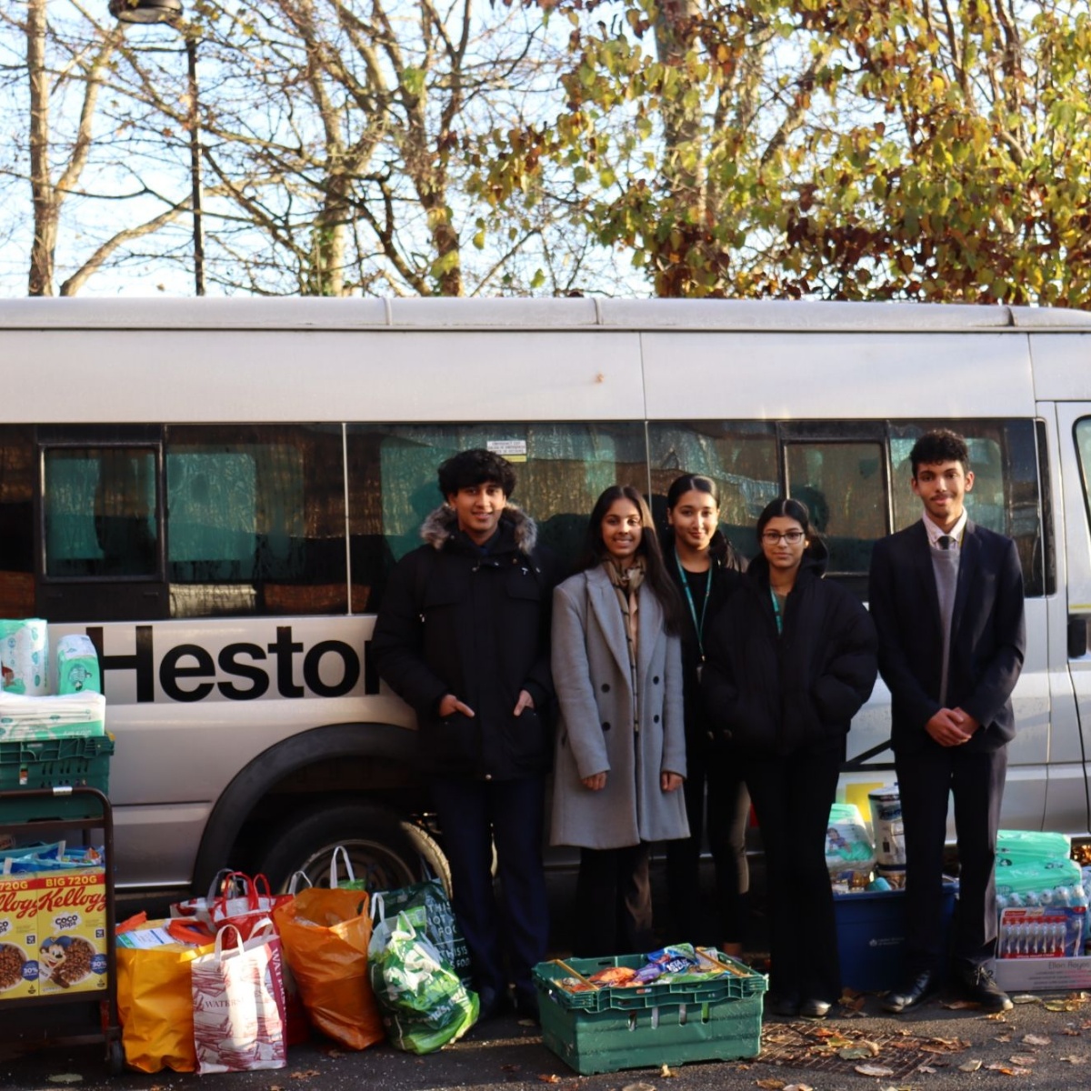 Heston Community School - Heston Food Drive 2022