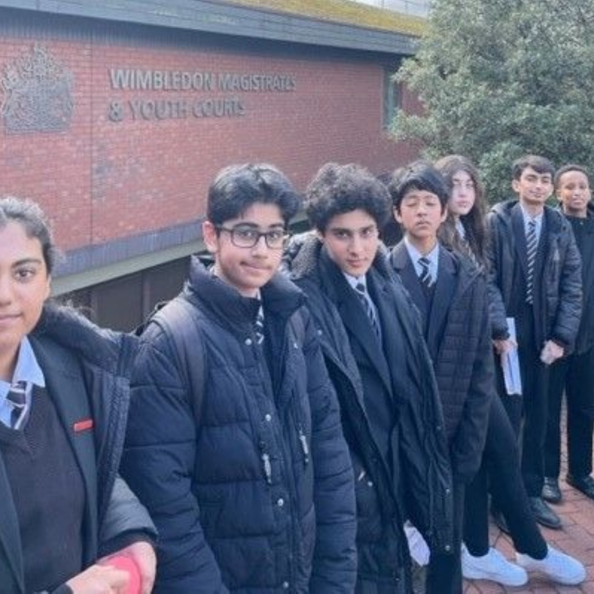 Heston Community School - Wimbledon Magistrates Trip