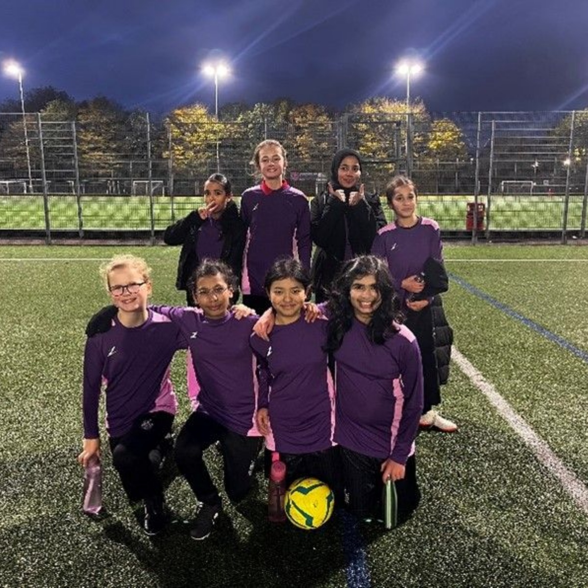 Heston Community School - Girls' Football Match